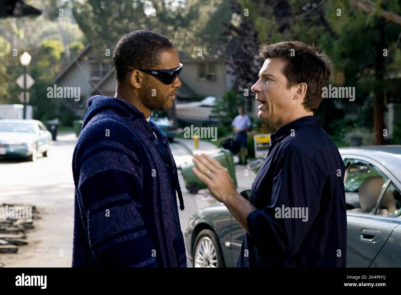 WILL SMITH, JASON BATEMAN, HANCOCK, 2008 Stock Photo - Alamy