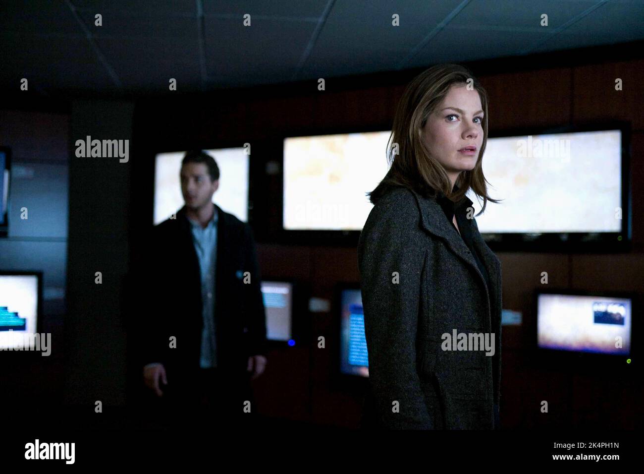 SHIA LABEOUF, MICHELLE MONAGHAN, EAGLE EYE, 2008 Stock Photo - Alamy