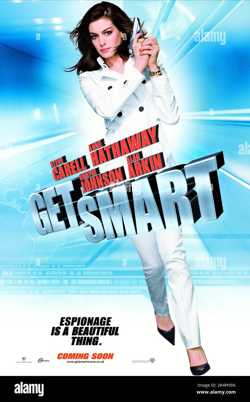 ANNE HATHAWAY POSTER, GET SMART, 2008 Stock Photo - Alamy