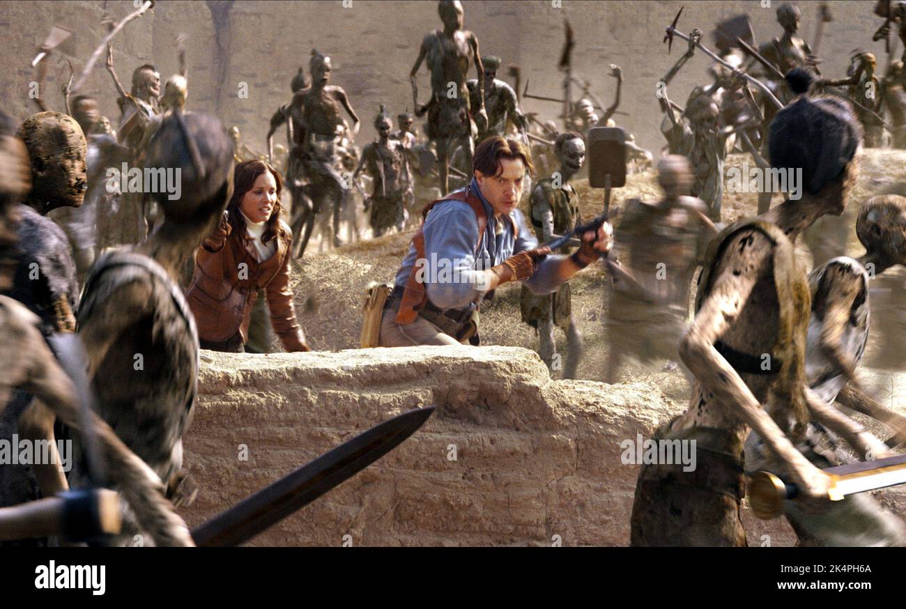 MARIA BELLO, BRENDAN FRASER, THE MUMMY: TOMB OF THE DRAGON EMPEROR ...