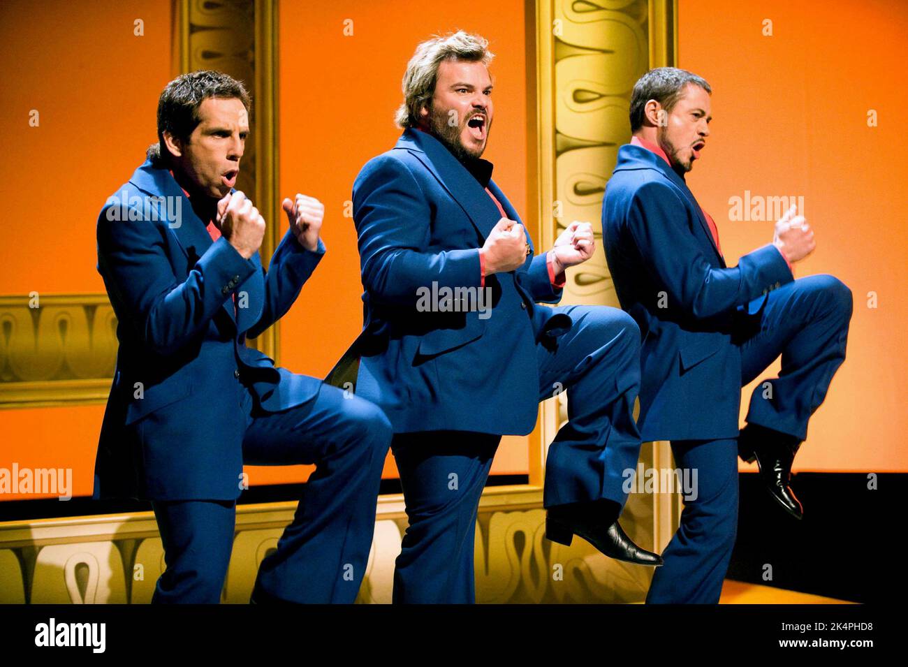 BEN STILLER, JACK BLACK, ROBERT DOWNEY JR., TROPIC THUNDER, 2008 Stock ...