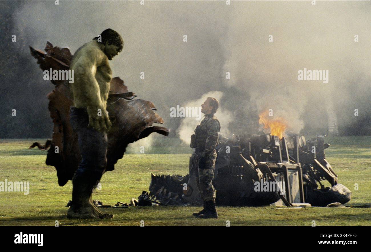 THE HULK, TIM ROTH, THE INCREDIBLE HULK, 2008 Stock Photo - Alamy