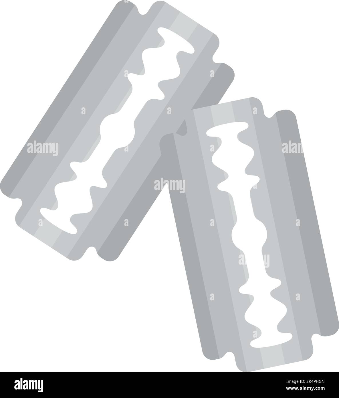 Feather blades, illustration, vector on a white background Stock Vector ...