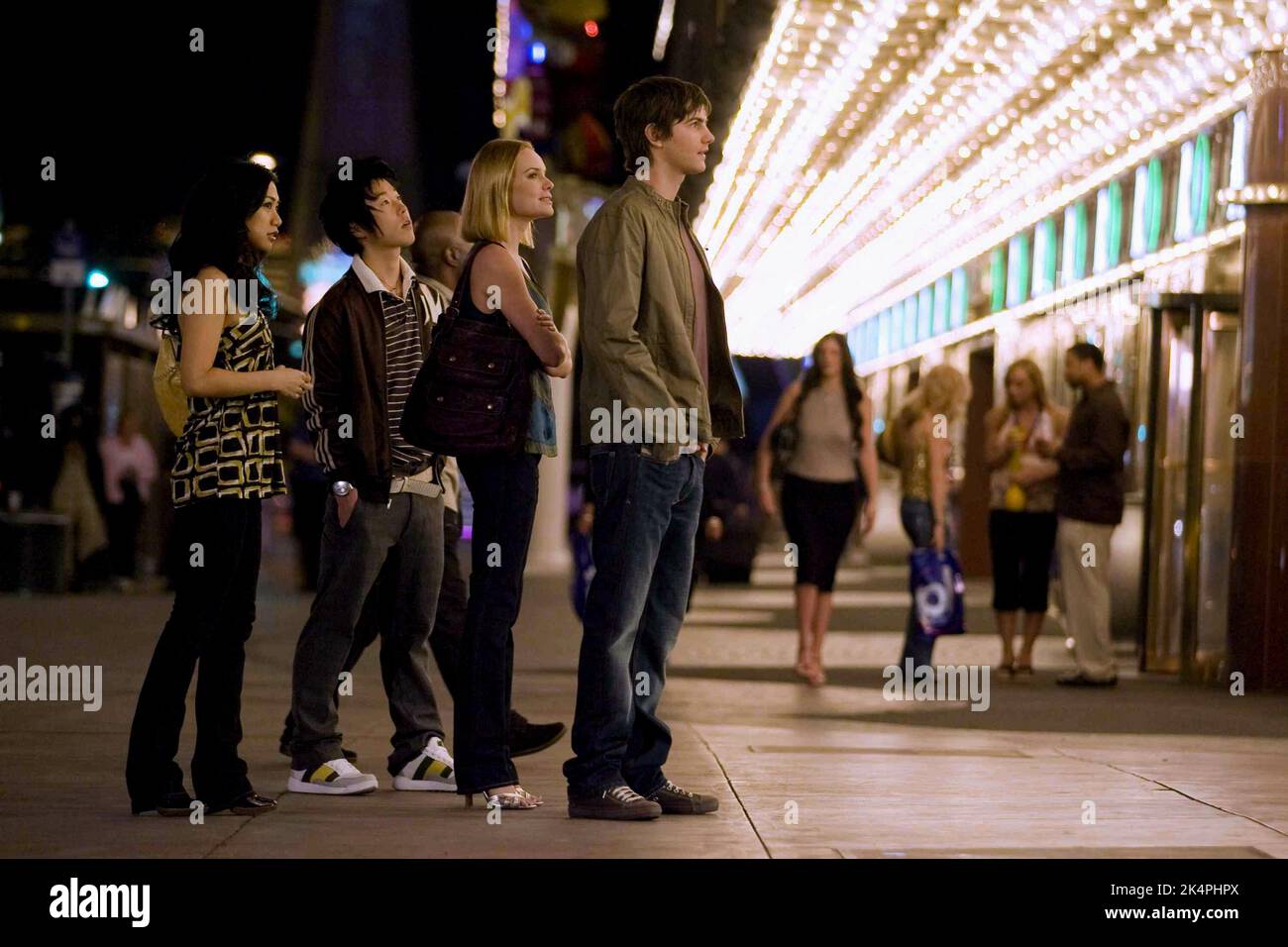 LIZA LAPIRA, AARON YOO, KATE BOSWORTH, JIM STURGESS, 21, 2008 Stock ...
