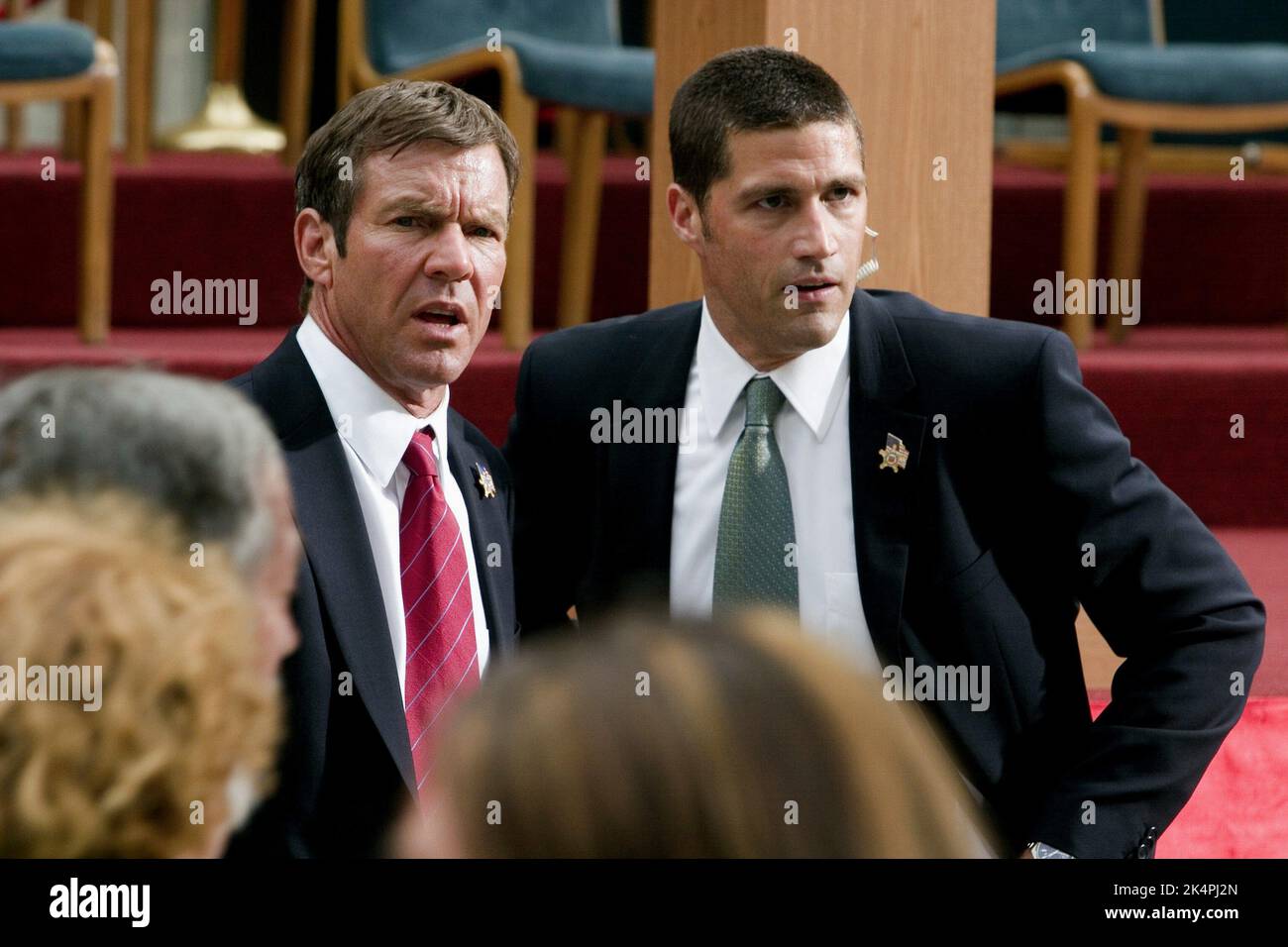 DENNIS QUAID, MATTHEW FOX, VANTAGE POINT, 2008 Stock Photo - Alamy