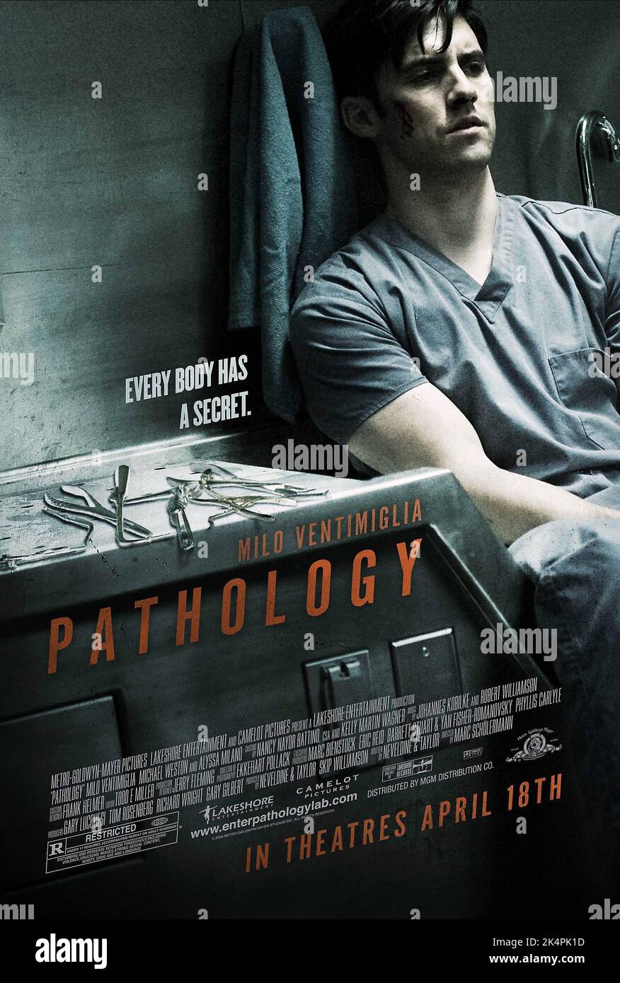 MOVIE POSTER, PATHOLOGY, 2008 Stock Photo - Alamy