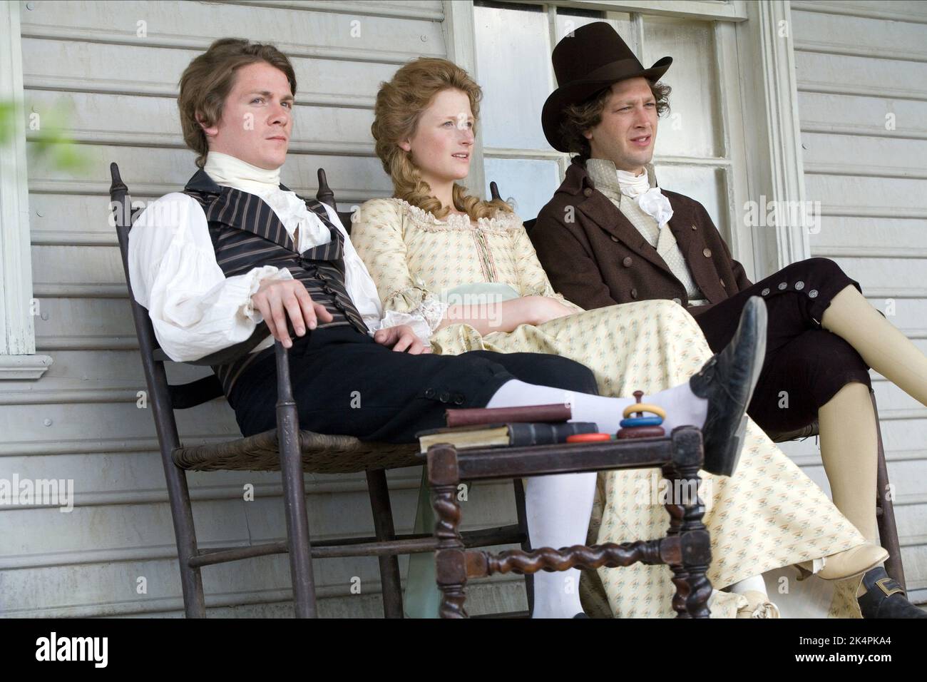 EBON MOSS-BACHRACH, MAMIE GUMMER, KEVIN TRAINOR, JOHN ADAMS, 2008 Stock ...