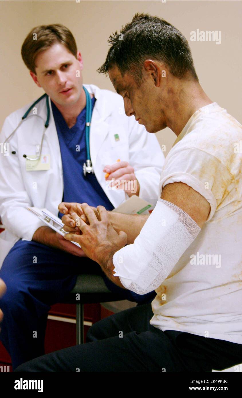 PERRY REVELL, KIRK CAMERON, FIREPROOF, 2008 Stock Photo - Alamy