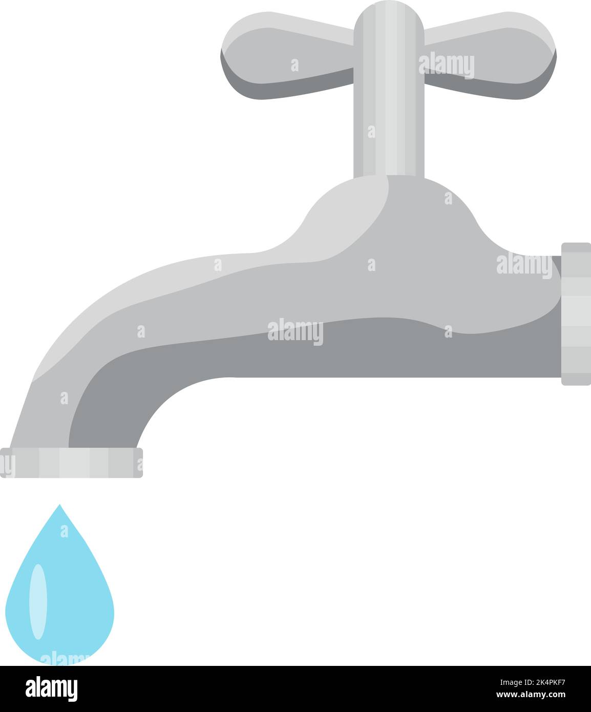 Old water valve Stock Vector Images - Alamy