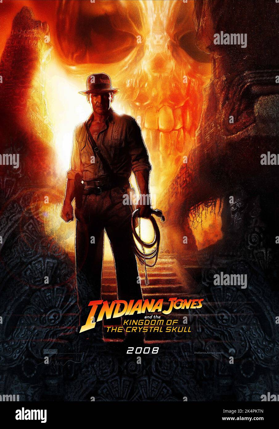 HARRISON FORD POSTER, INDIANA JONES AND THE KINGDOM OF THE CRYSTAL ...