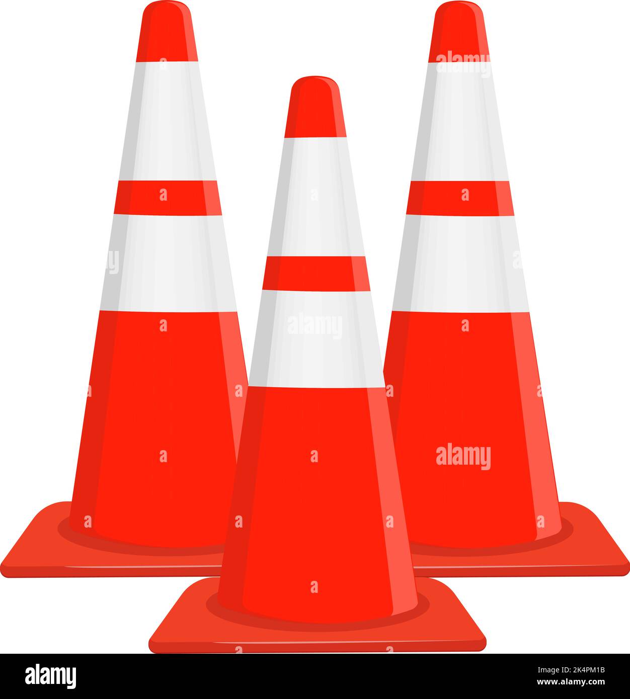 Cone sign Stock Vector Images - Alamy
