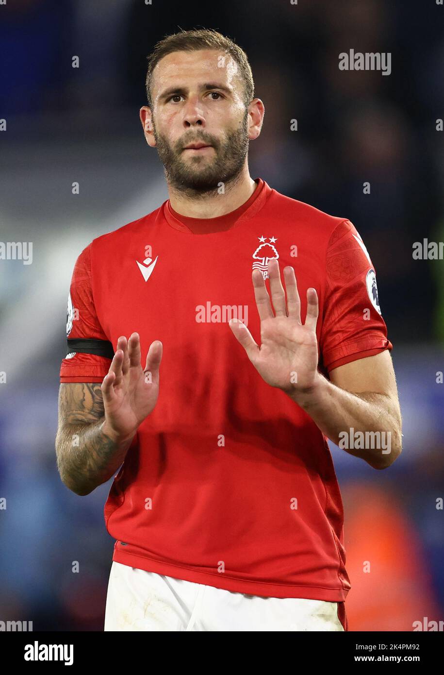 Leicester, England, 3rd October 2022. Steve Cook of Nottingham Forest ...