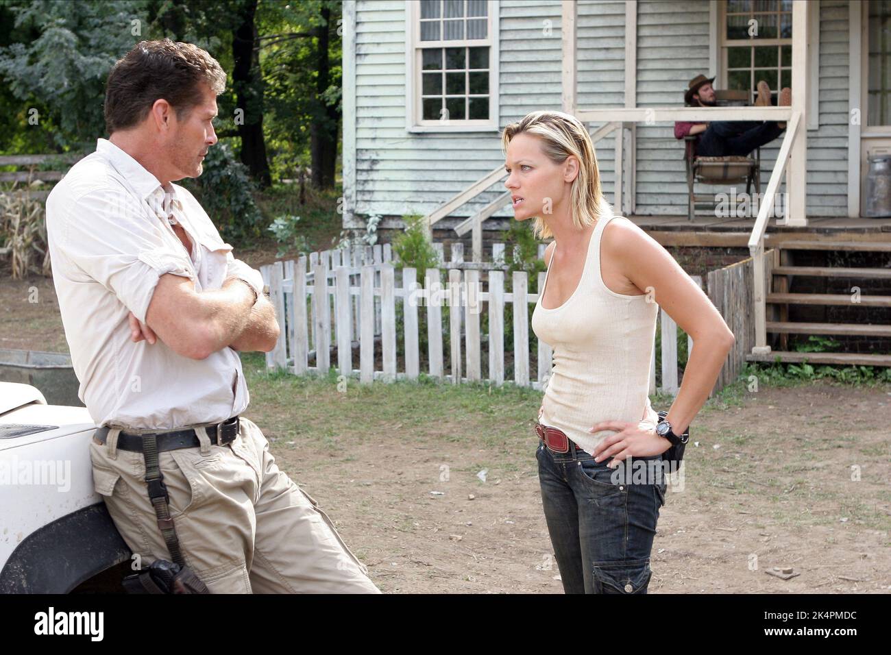DAVID HASSELHOFF, CRYSTAL ALLEN, ANACONDA III, 2008 Stock Photo - Alamy
