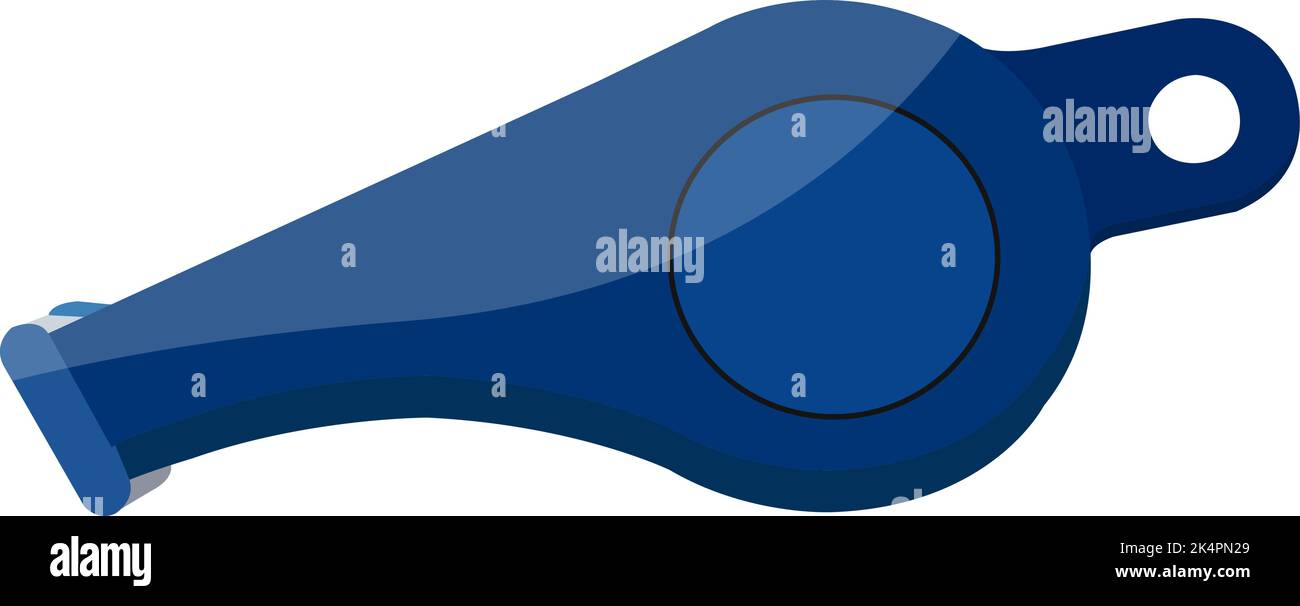 Blue whistle Stock Vector Images - Alamy