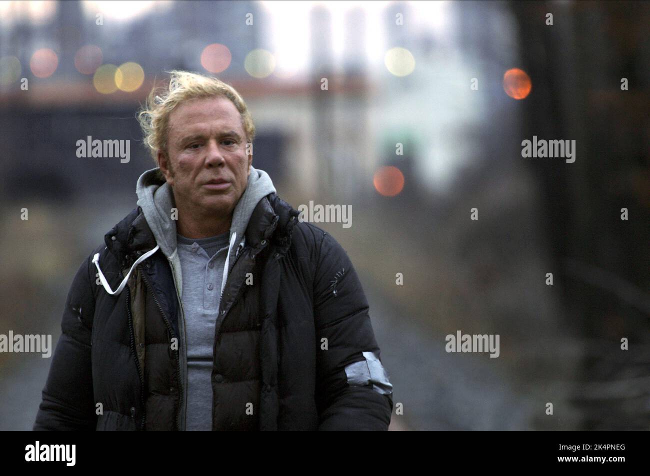 MICKEY ROURKE, THE WRESTLER, 2008 Stock Photo - Alamy