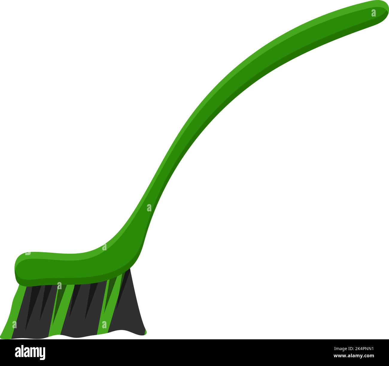 Toilet cleaning brush, illustration, vector on a white background Stock ...