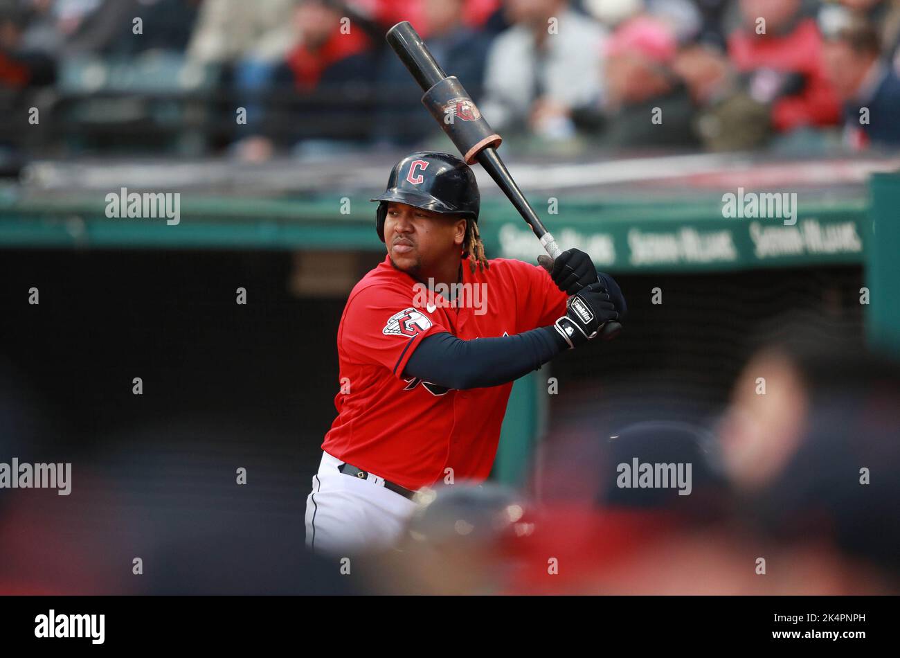 José ramírez bat hi-res stock photography and images - Alamy