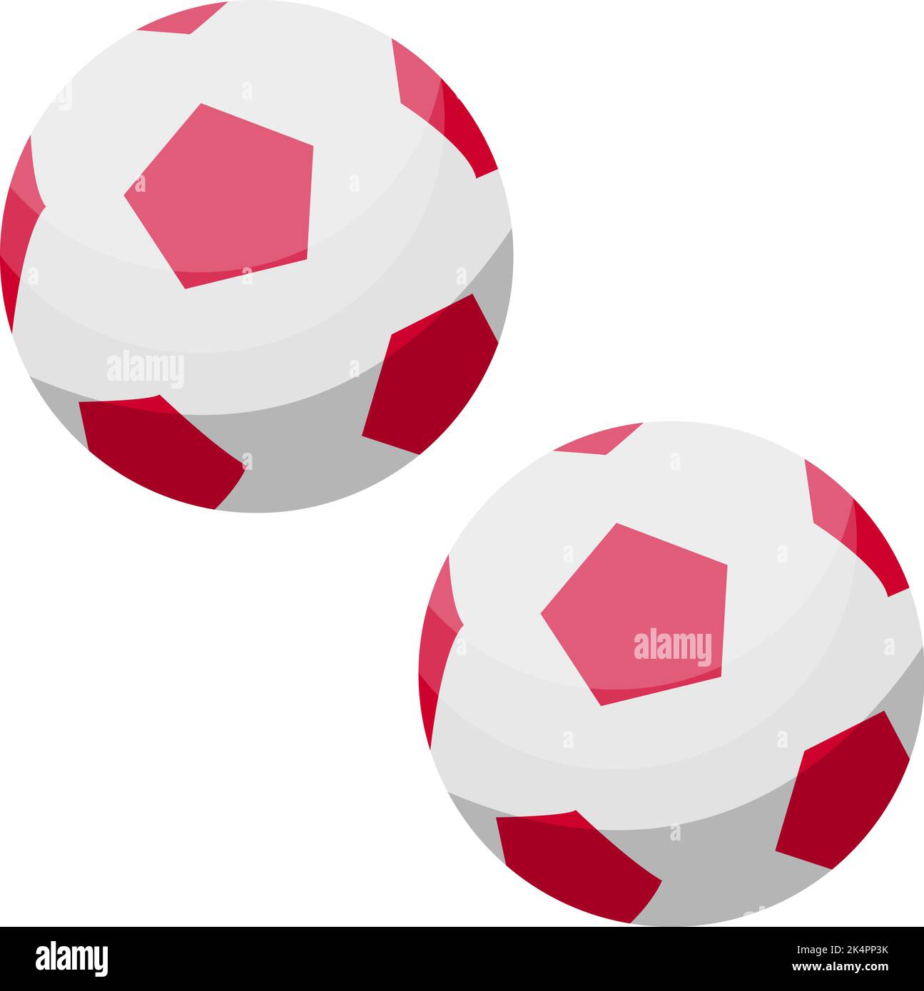 Red soccer Stock Vector Images - Alamy