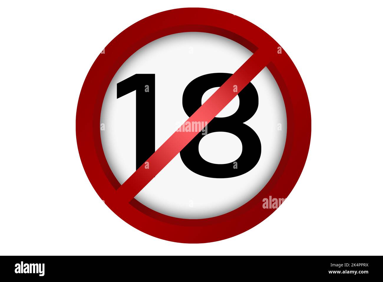 No under eighteen entry sign isolated, 3d rendering Stock Photo - Alamy No under eighteen entry sign isolated, 3d rendering Stock Photo - Alamy
