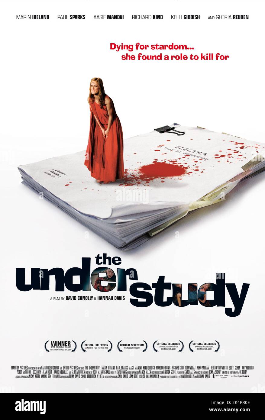 MARIN IRELAND POSTER, THE UNDERSTUDY, 2008 Stock Photo - Alamy