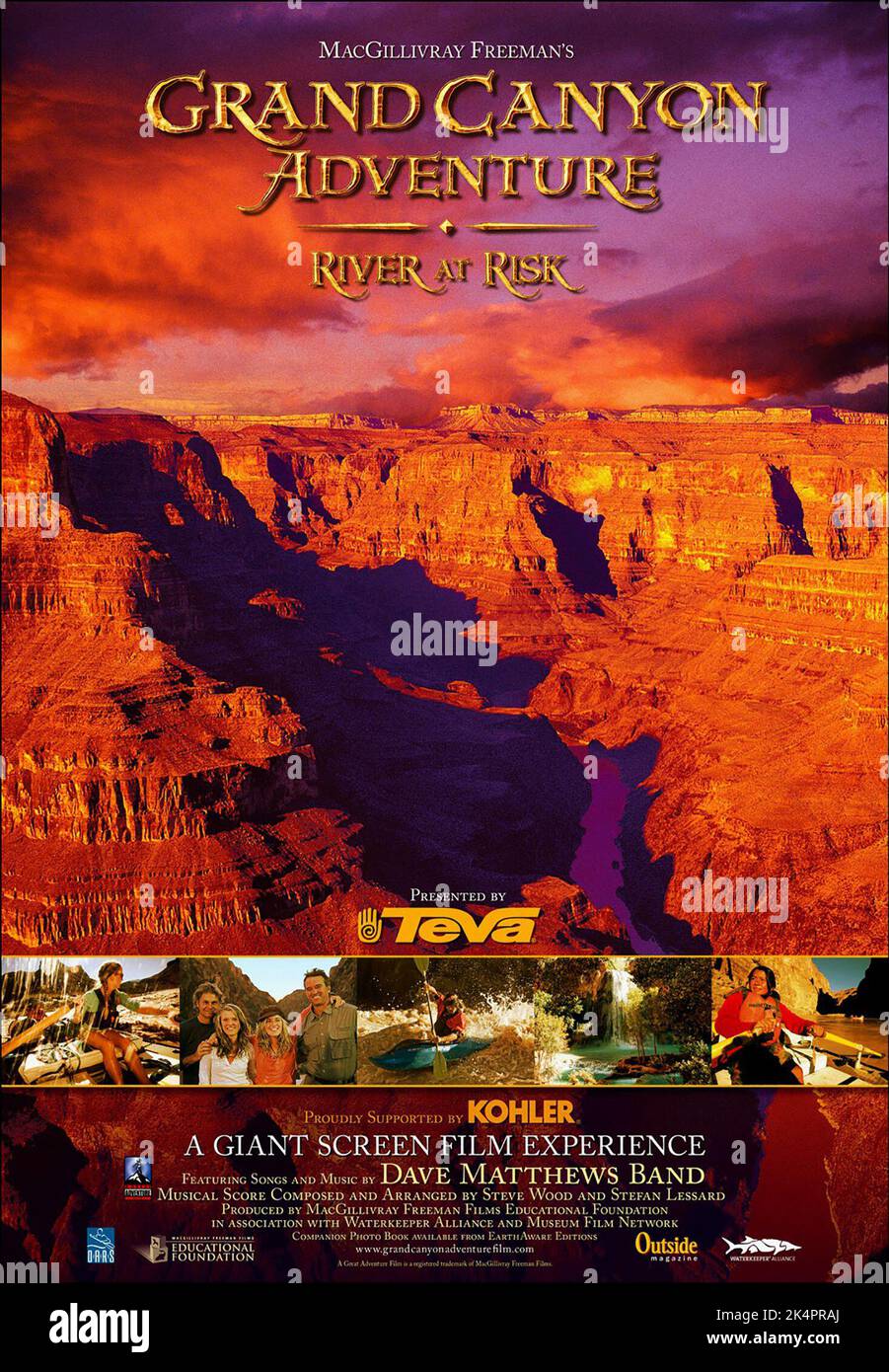 MOVIE POSTER, GRAND CANYON ADVENTURE: RIVER AT RISK, 2008 Stock Photo ...
