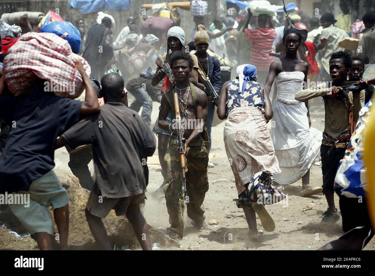 AFRICAN MILITIA, JOHNNY MAD DOG, 2008 Stock Photo - Alamy
