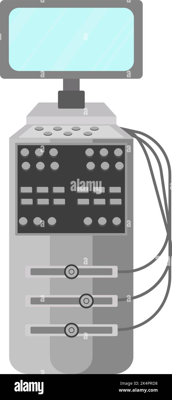 Echography vector vectors Cut Out Stock Images & Pictures - Alamy