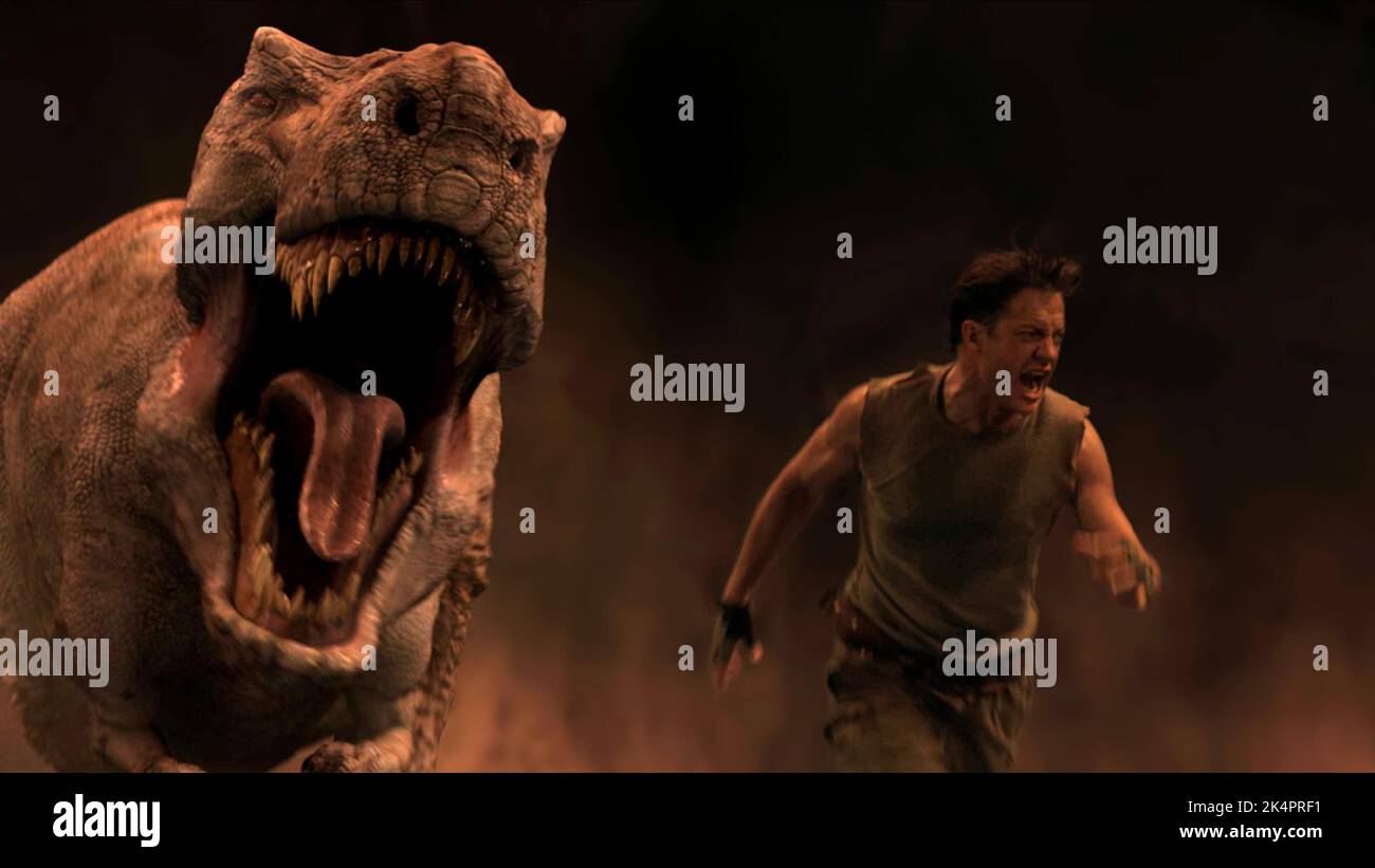 T-REX,FRASER, JOURNEY TO THE CENTER OF THE EARTH, 2008 Stock Photo - Alamy