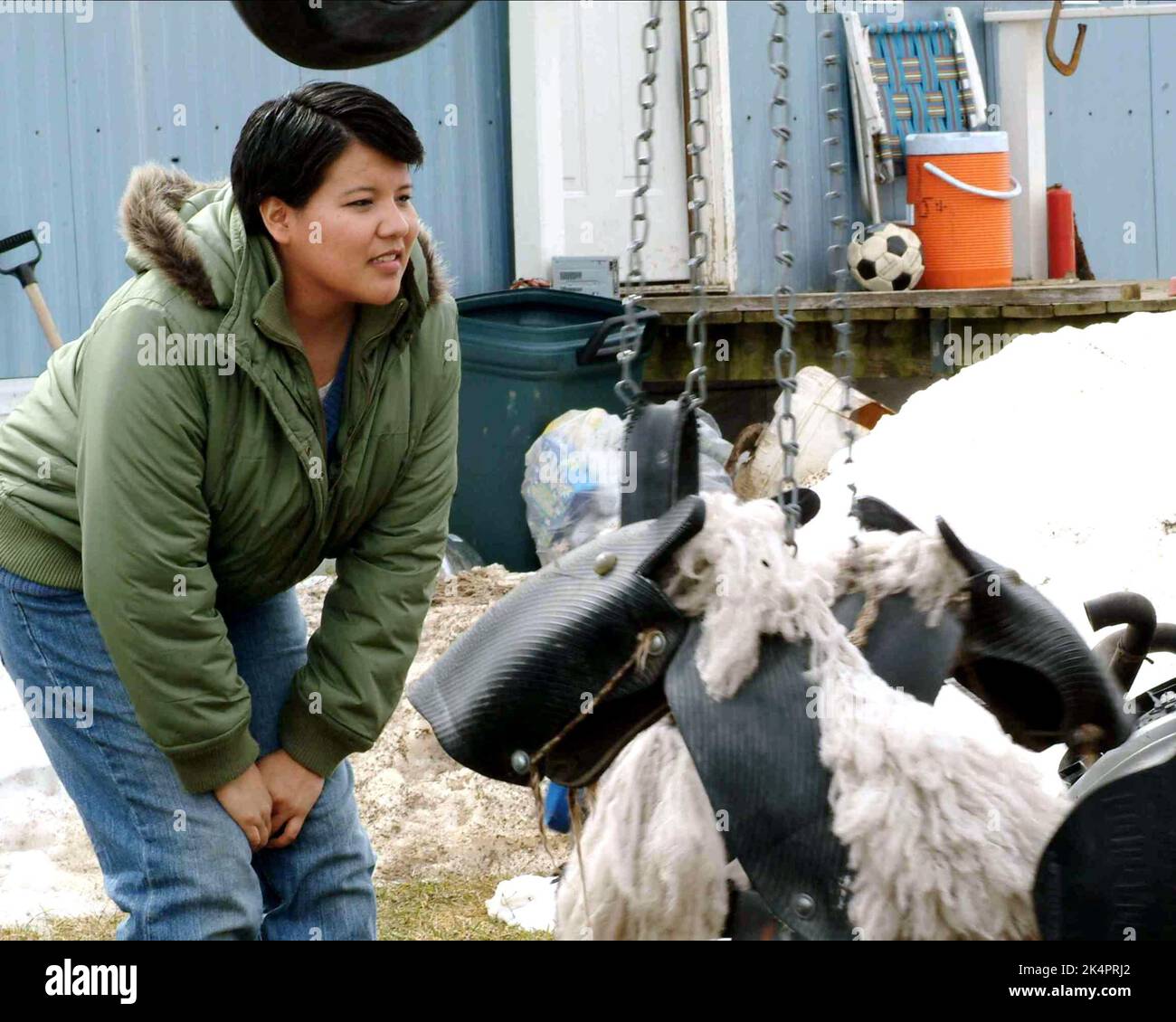 MISTY UPHAM, FROZEN RIVER, 2008 Stock Photo - Alamy