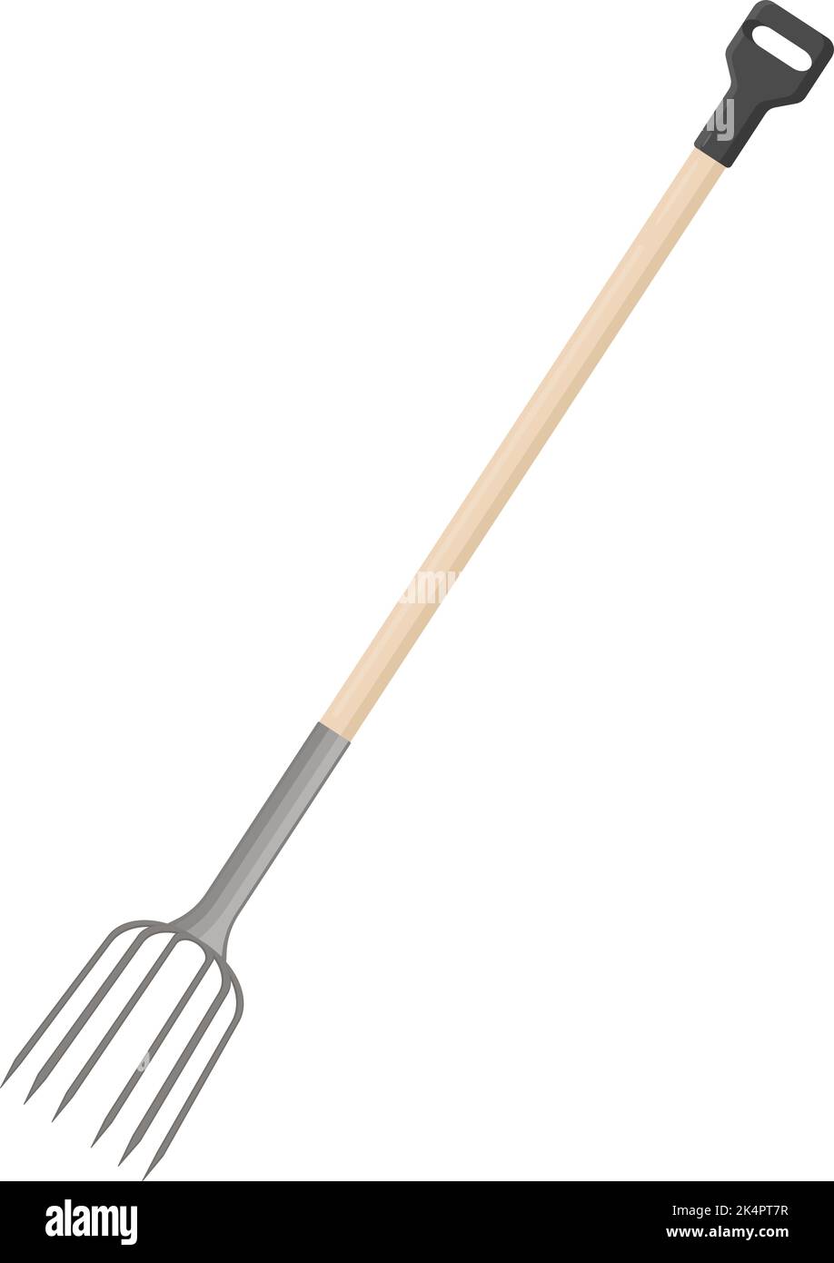 Old pitchfork Stock Vector Images - Alamy