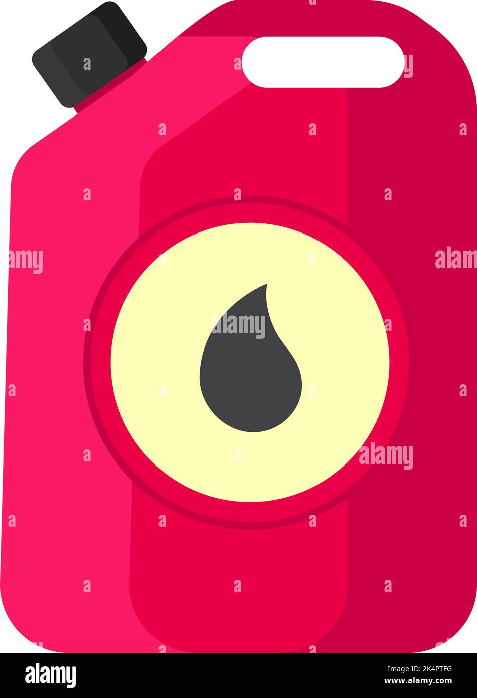 Fuel tank, illustration, vector on a white background Stock Vector ...