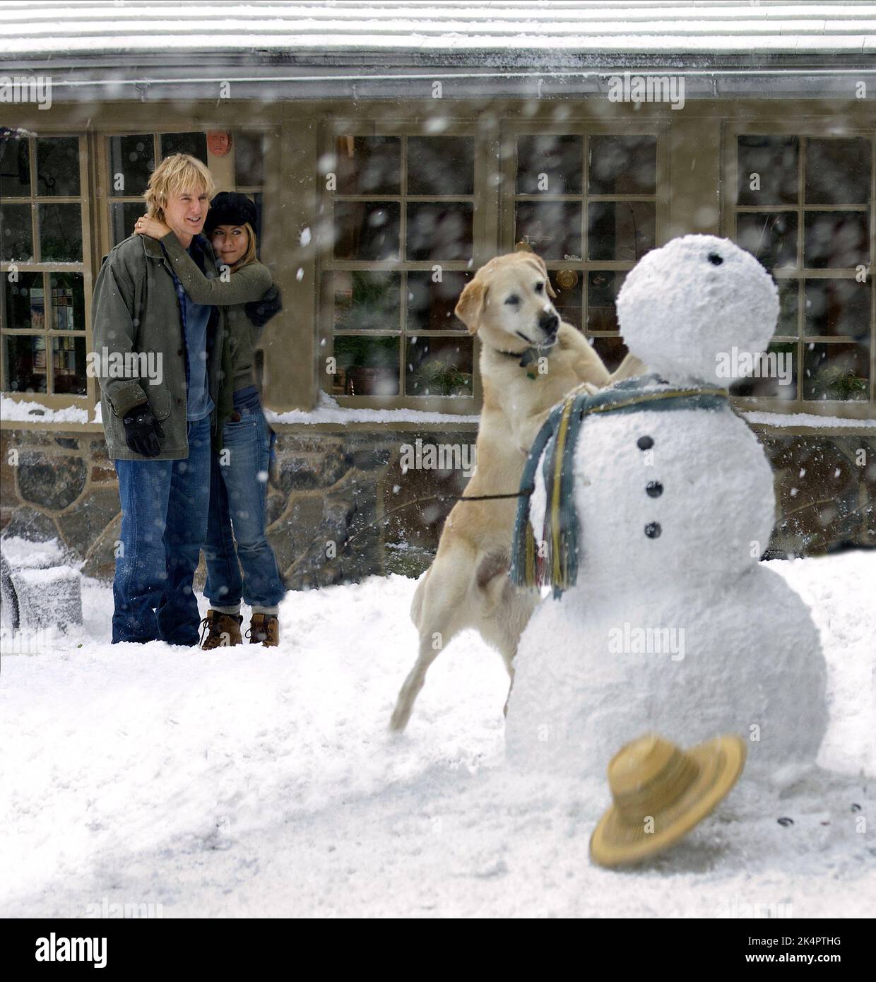 WILSON,ANISTON, MARLEY and ME, 2008 Stock Photo - Alamy