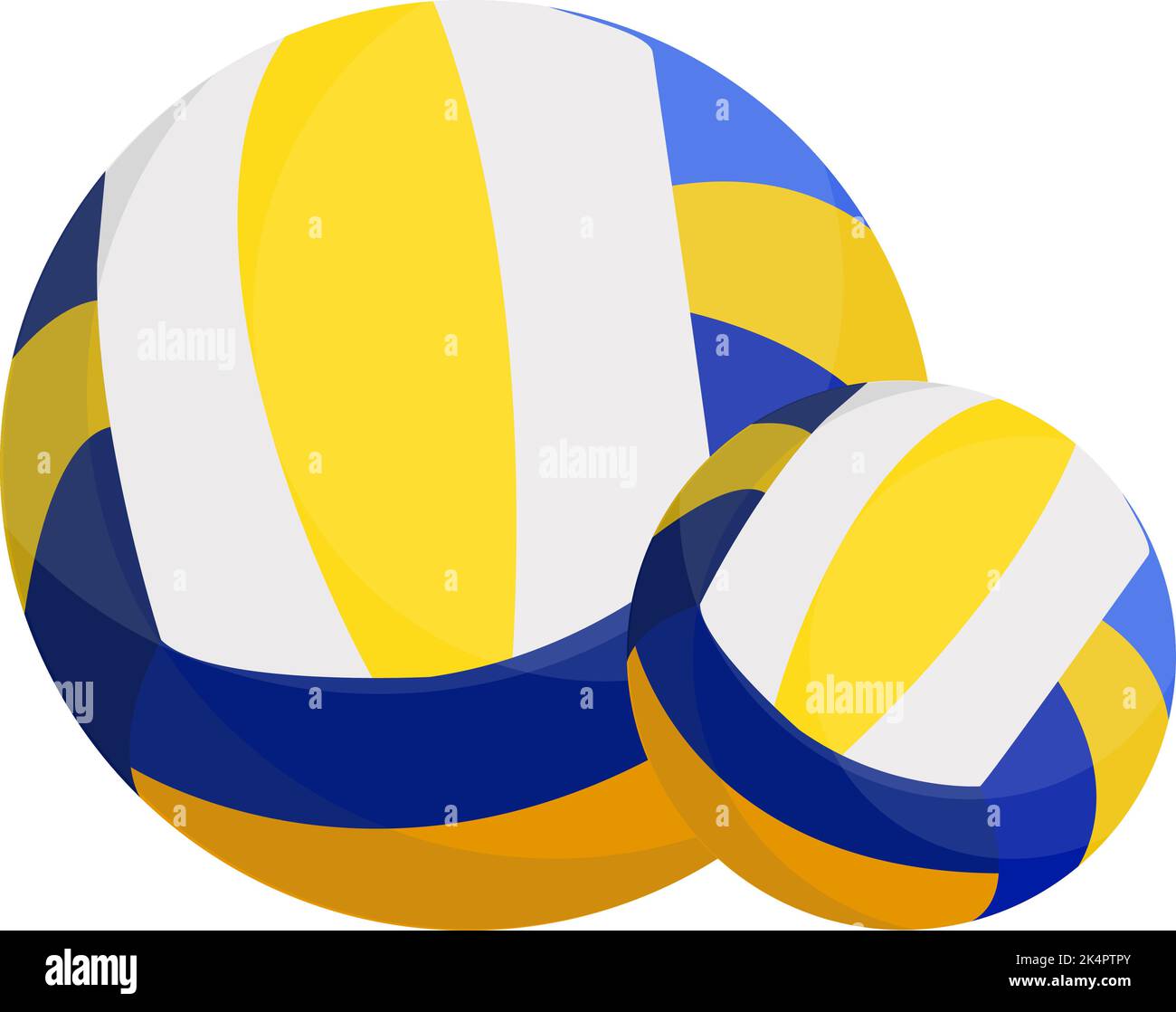 Two soccer balls Stock Vector Images - Alamy
