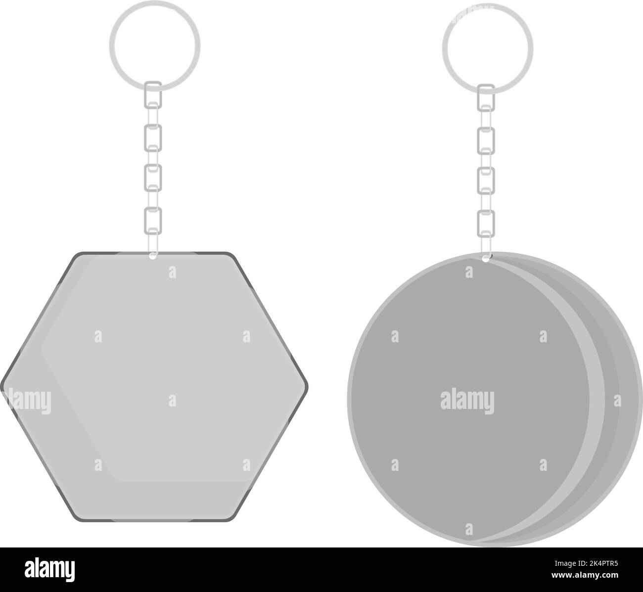 Keychain mockup Cut Out Stock Images & Pictures - Alamy