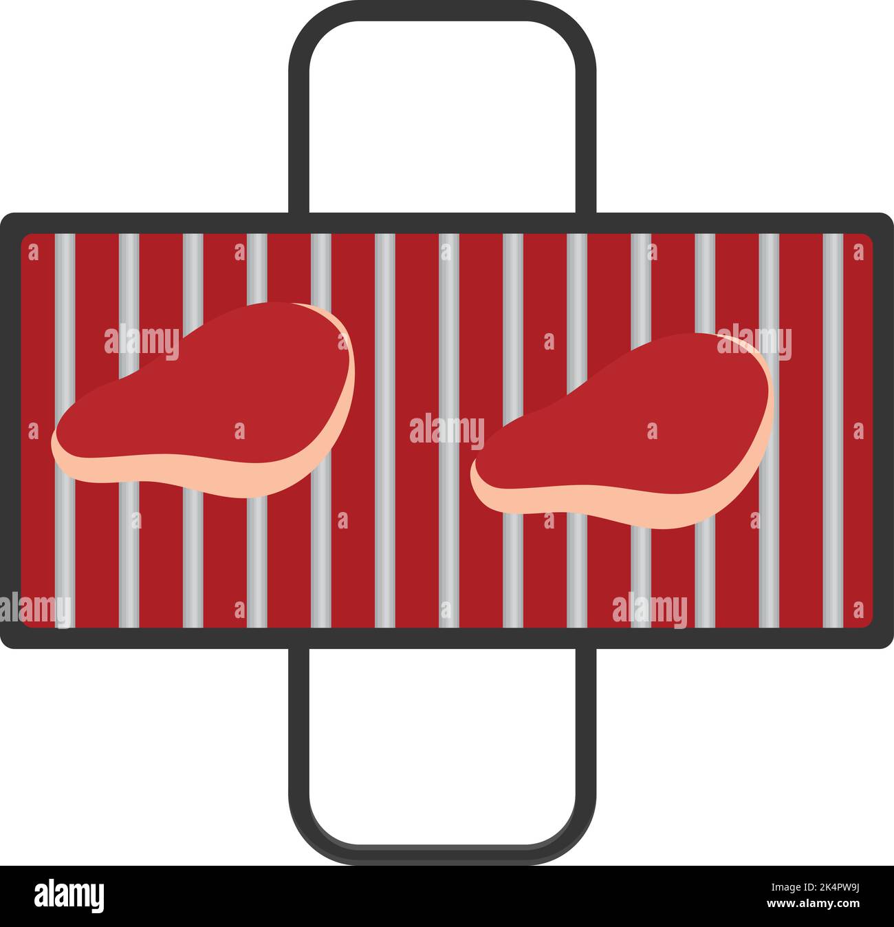 Cartoon grill Stock Vector Images - Alamy
