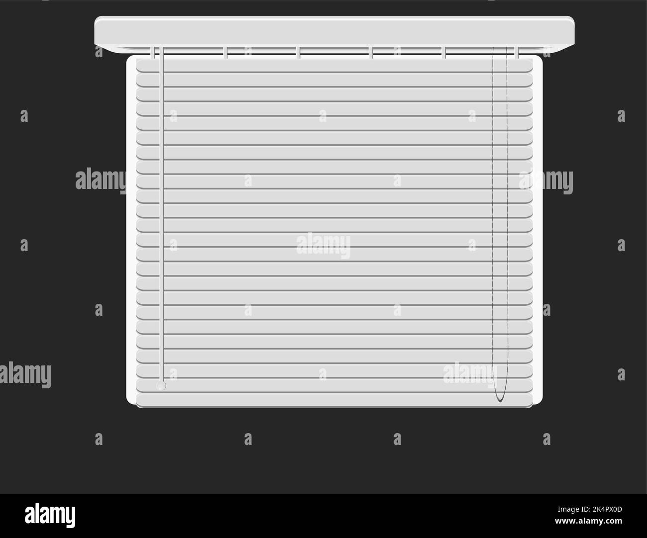 Closed window, illustration, vector on a white background Stock Vector ...