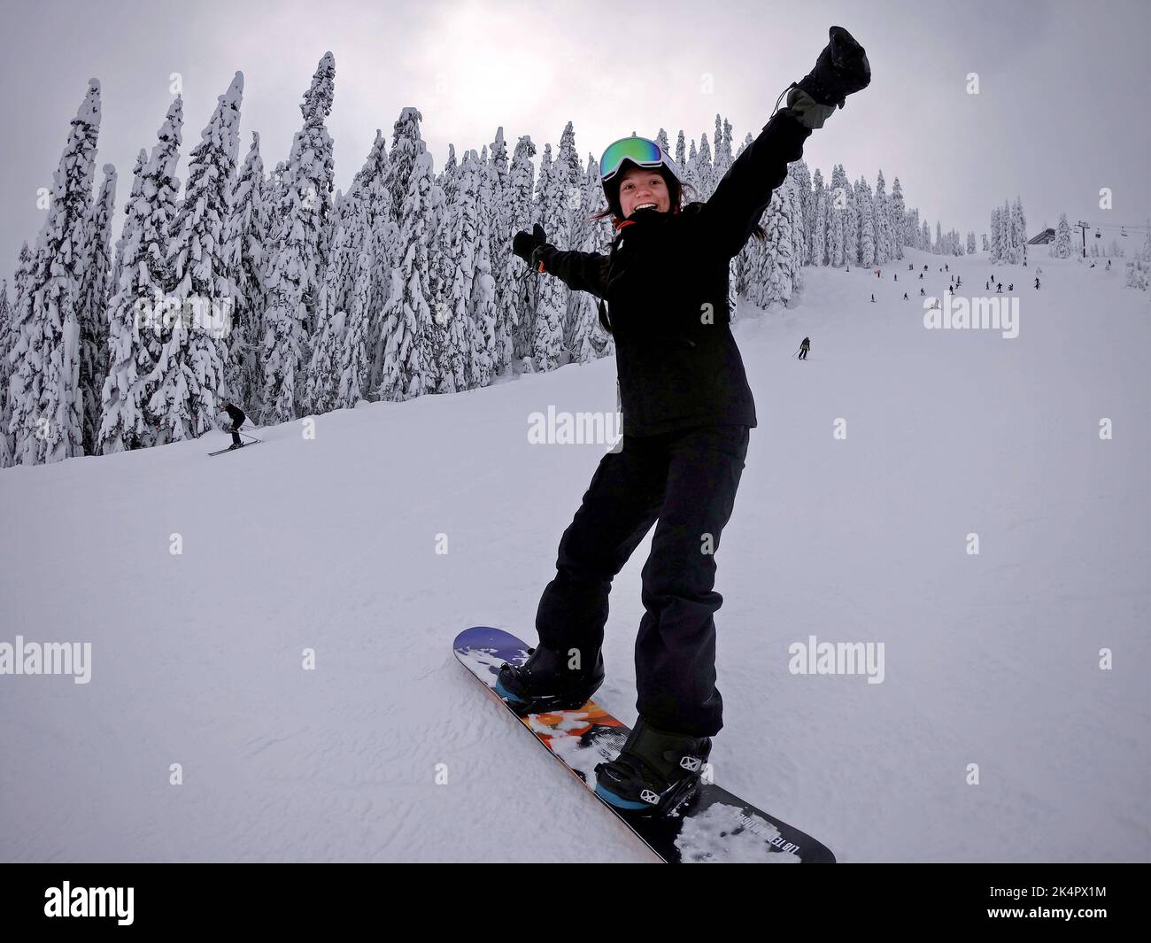 Smiling biracial woman hi-res stock photography and images - Alamy