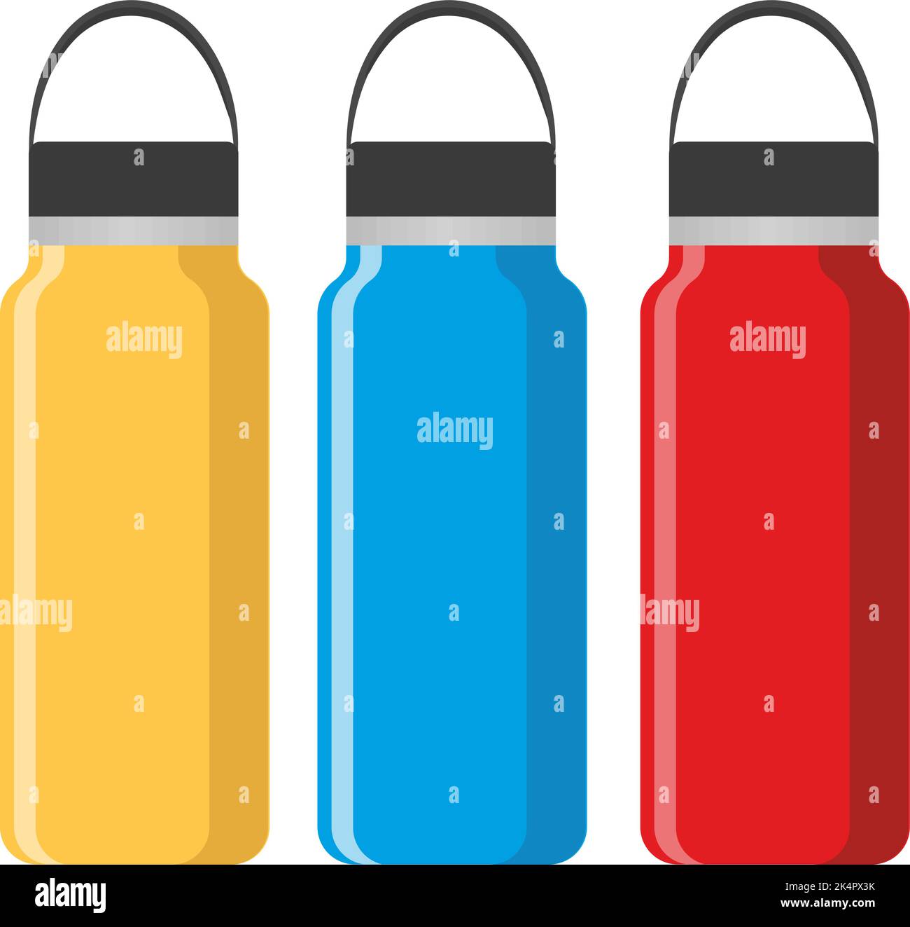 Drink water bottles bottle Stock Vector Images - Alamy
