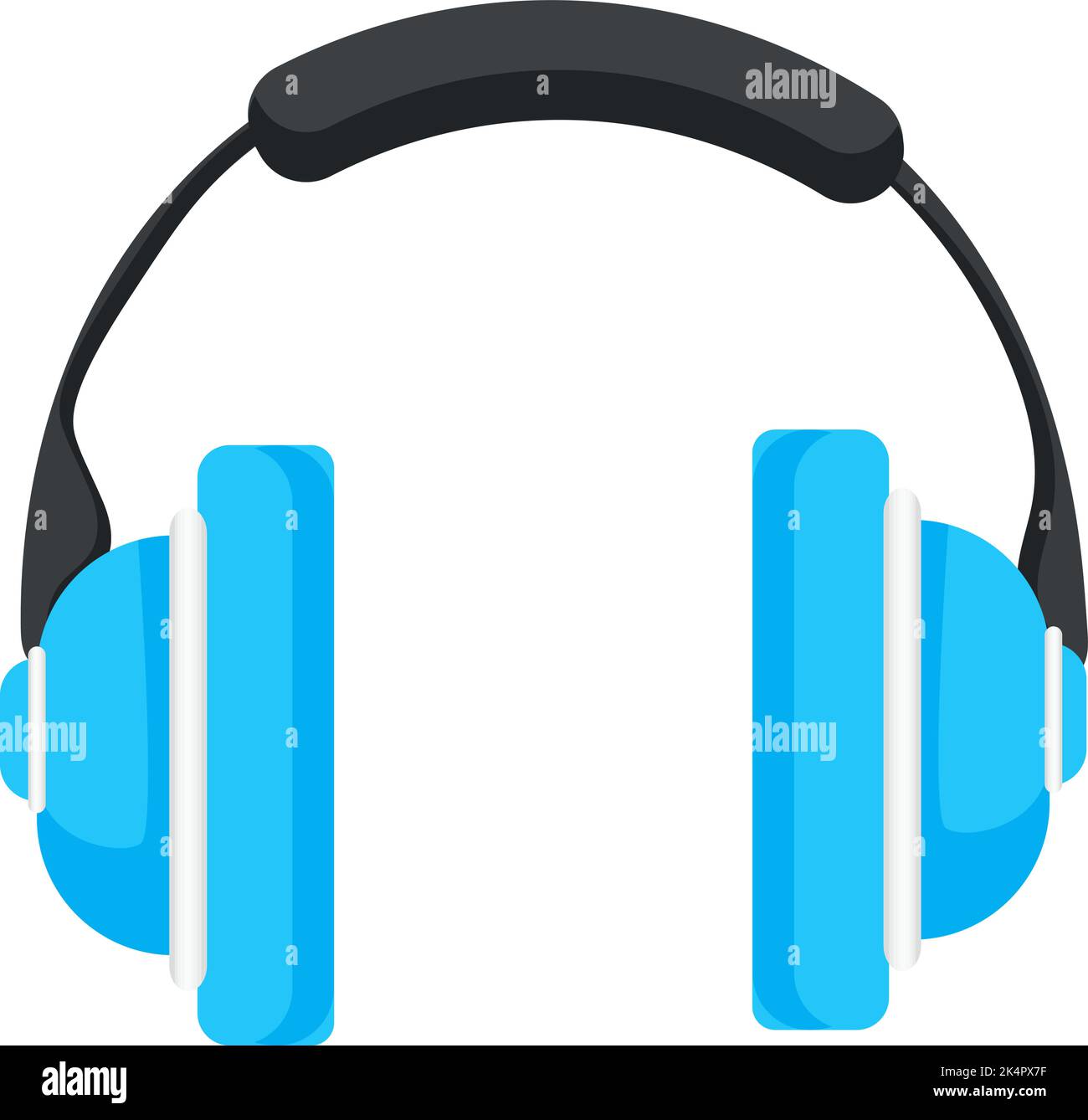 Headphone setup Stock Vector Images - Alamy