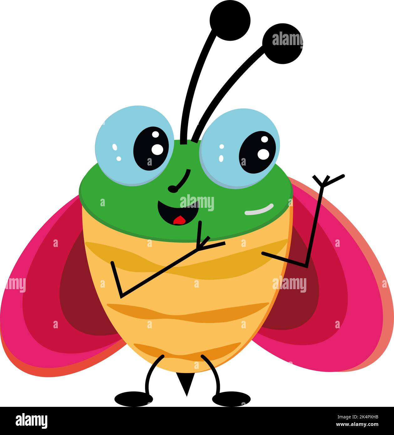 Cartoon butterfly bubble hi-res stock photography and images - Alamy