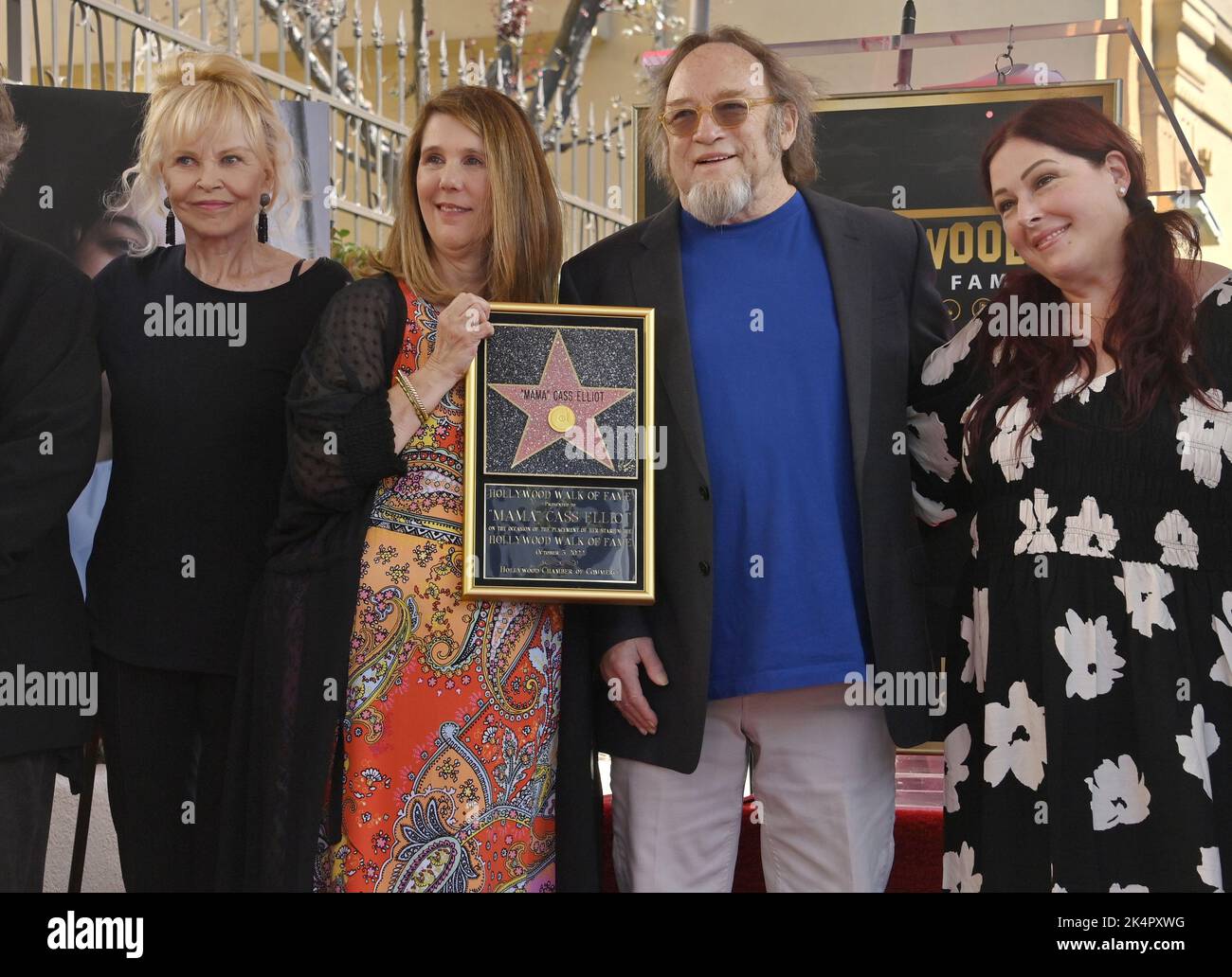 Los Angeles, United States. 03rd Oct, 2022. Michelle Phillips, Owen ...
