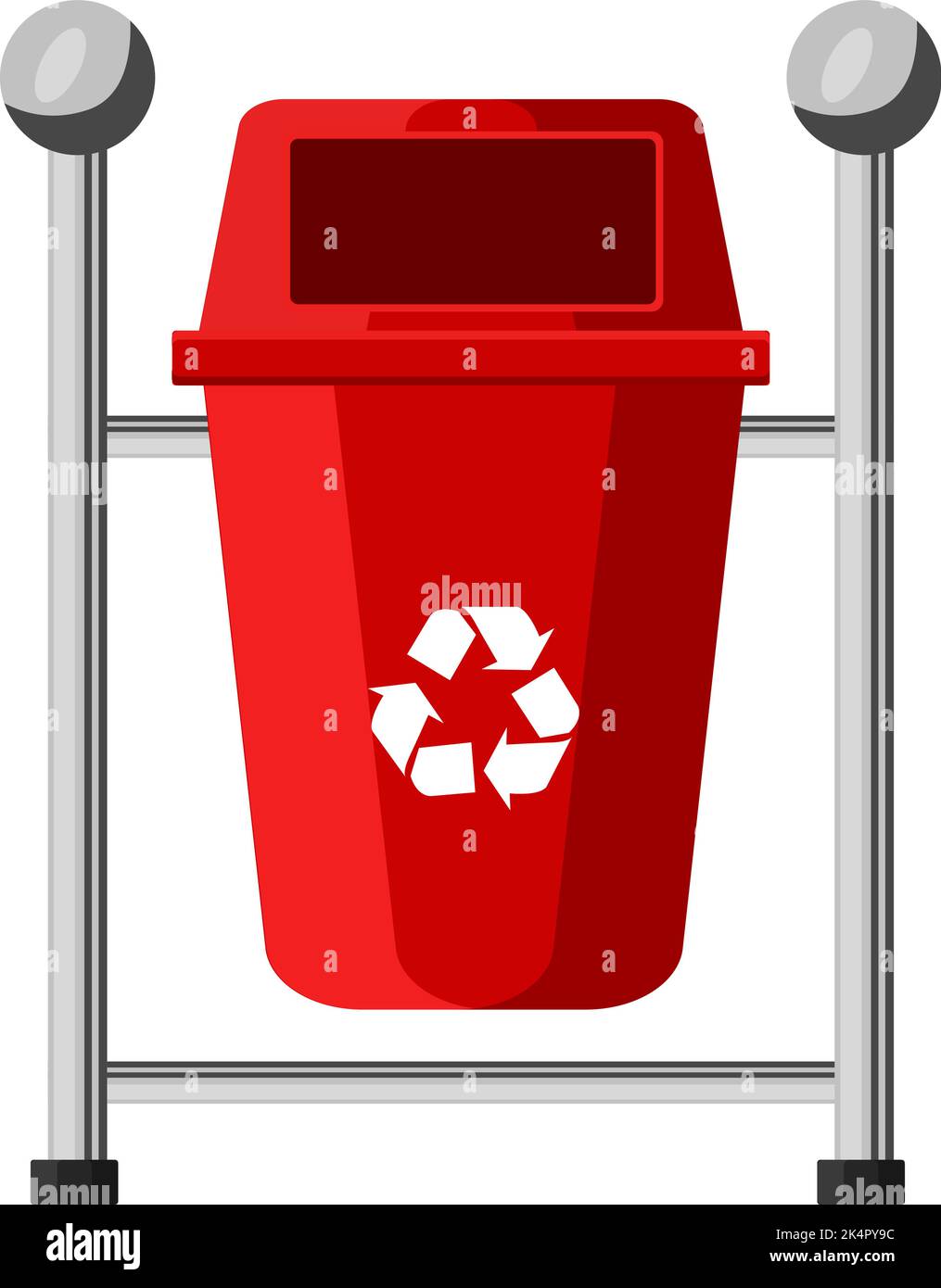 Litter on a street Stock Vector Images - Alamy