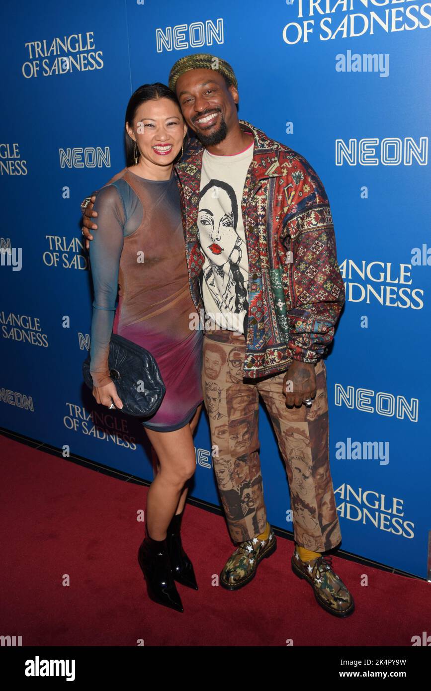 New York, NY, US, October 3, 2022, Mel D. Cole attends the Triangle of ...