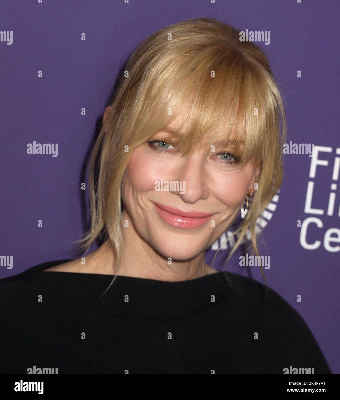 October 3 2022 New York City New York Usa Actress Cate Blanchett