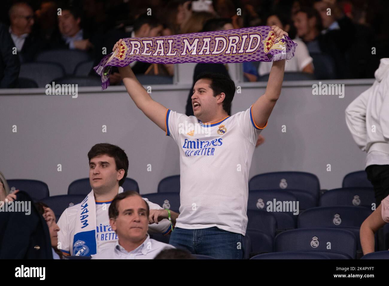 2nd October 2022; Santiago Bernabeu Stadium, Madrid, Spain: La Liga ...