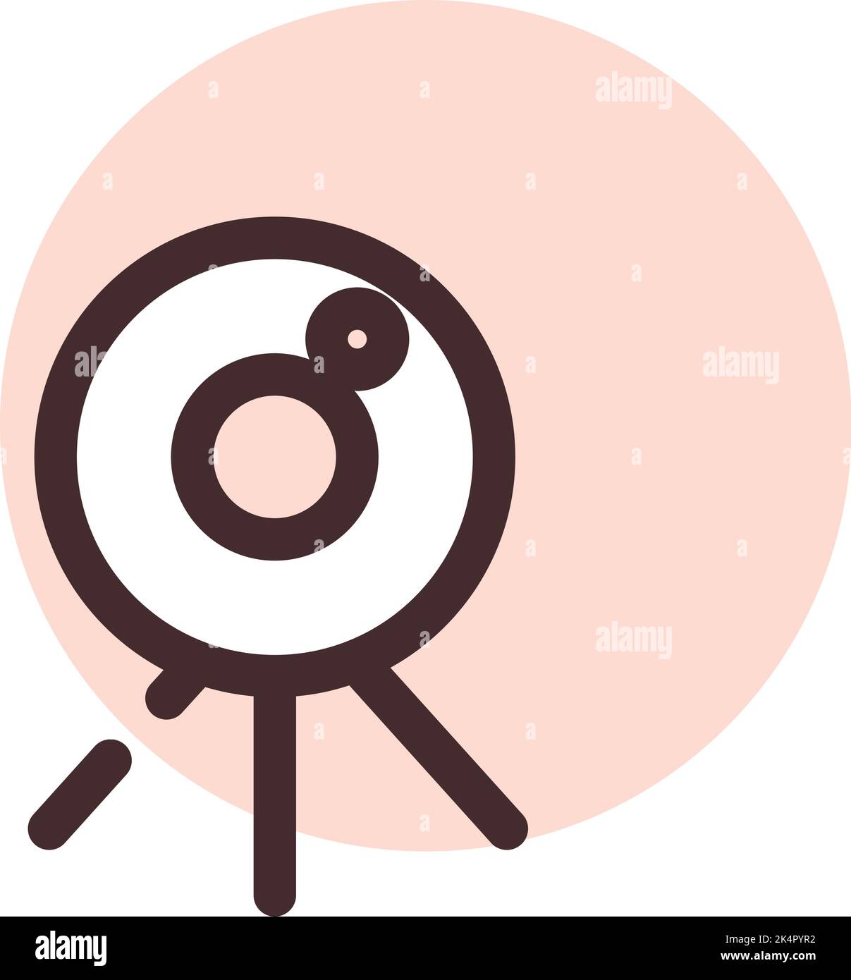 Broadcast interview camera Cut Out Stock Images & Pictures - Alamy