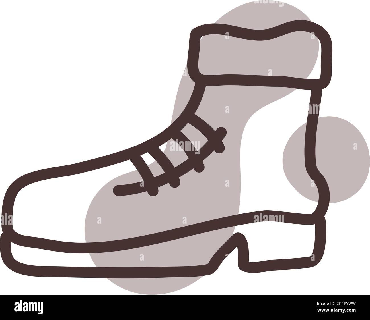 Brown boots Stock Vector Images - Alamy