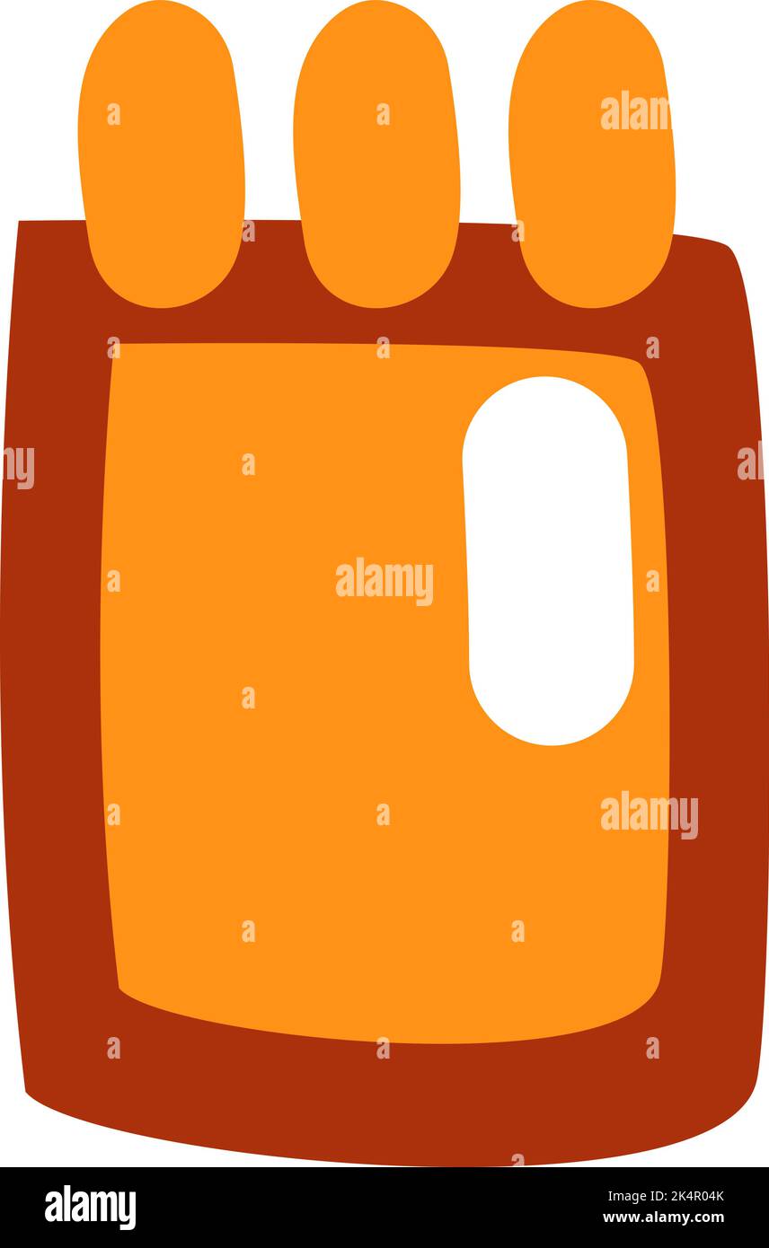 Art wired sketchbook, illustration, vector on a white background Stock ...