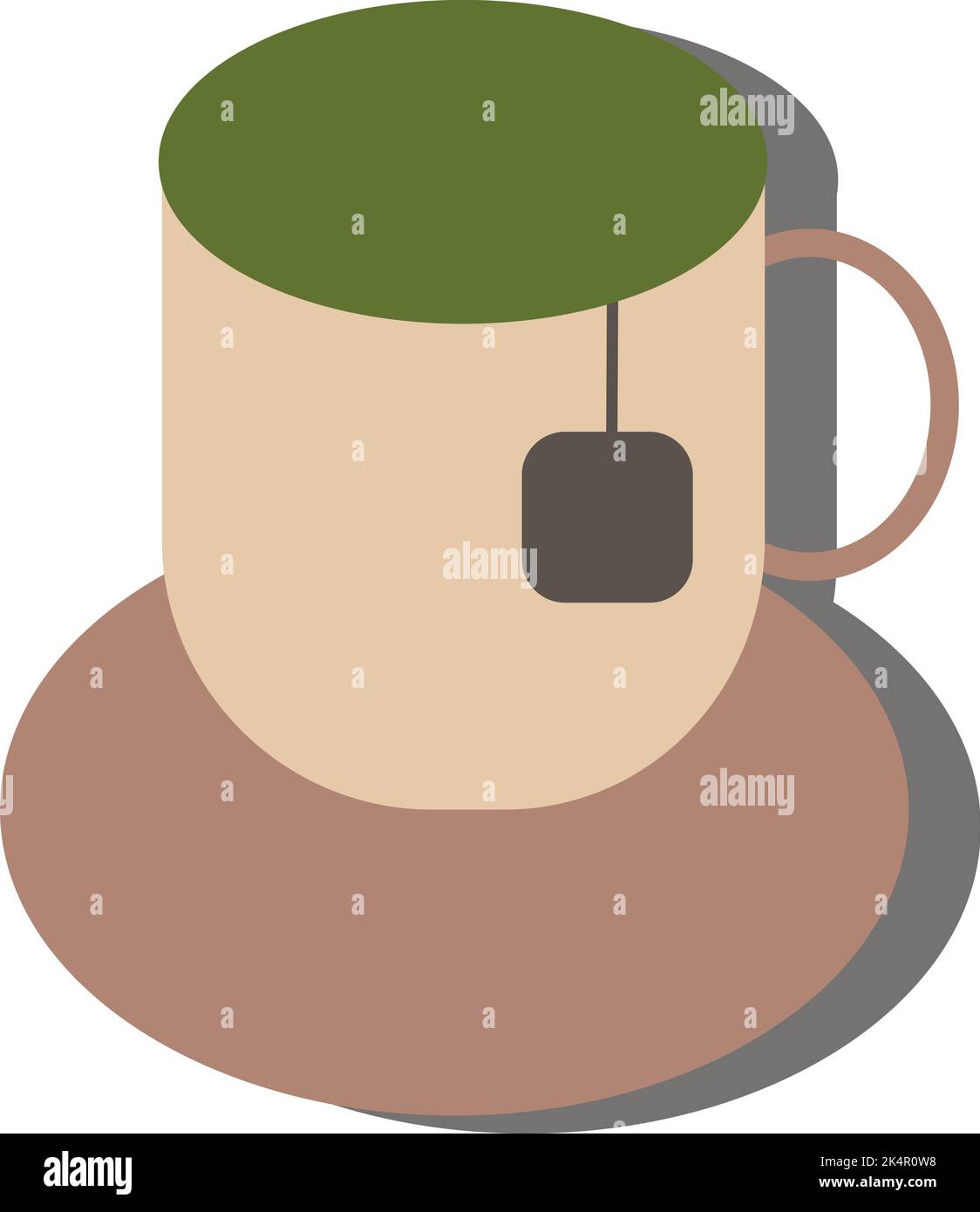 Fast food tea mug Cut Out Stock Images & Pictures - Alamy