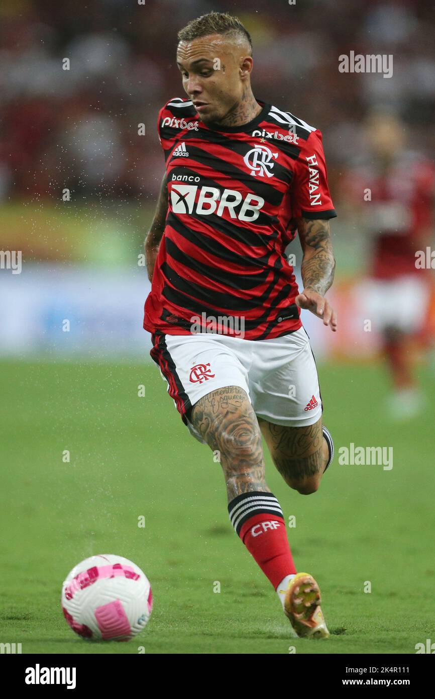Rio De Janeiro, Brazil. 03rd Oct, 2022. Everton Cebolinha do Flamengo ...